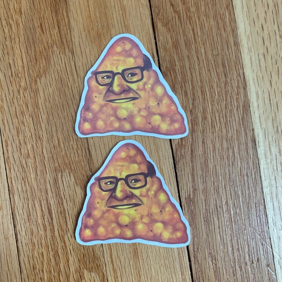 Shape FX | Other | Danny Devito Dorito Sticker Set | Poshmark
